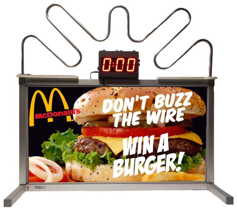 Custom Buzzwire Signage - Buzz Wire Games